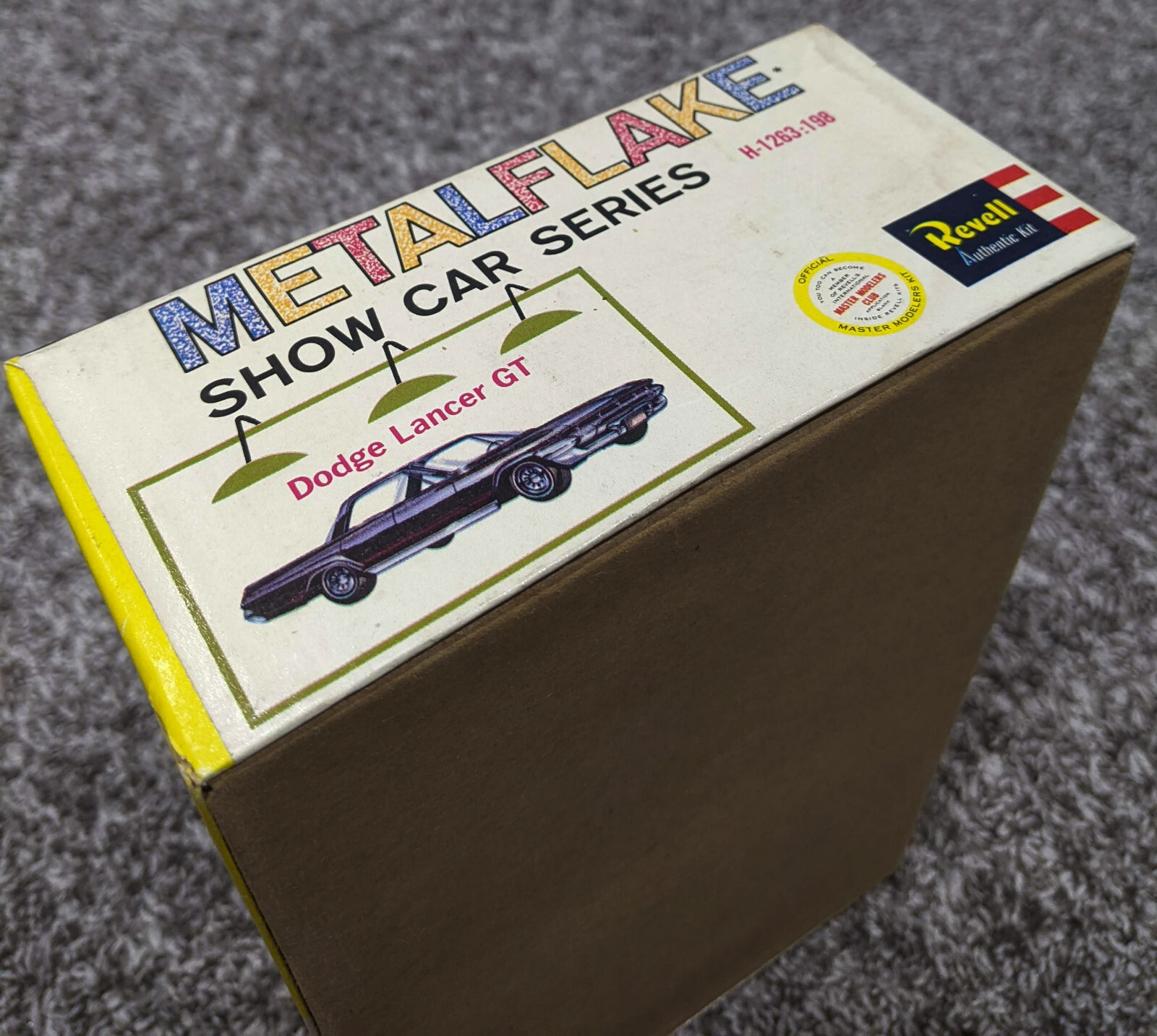 VTG Empty Box Revell METAL FLAKE Dodge Lancer GT Show Car Series Model ...