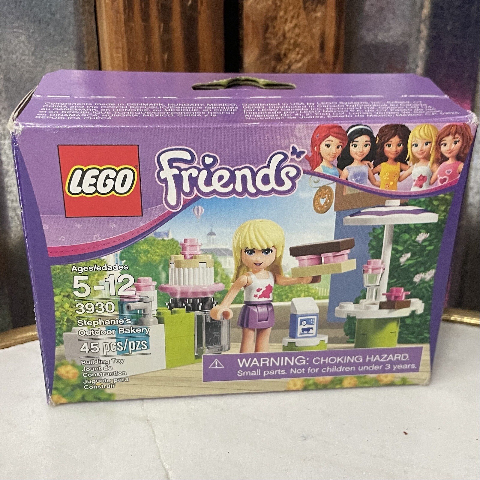 LEGO FRIENDS: STEPHANIES OUTDOOR BAKERY ~ 45 Pcs. Kit ~ 3930 ~ Complete ...
