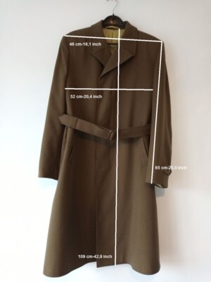 Vintage Military Coat Cloak Soviet army Officer's USSR Rare | eBay