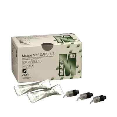 GC Miracle Mix Capsule Metal-Reinforced Crown & Core Build-Up 50/Pkg | eBay