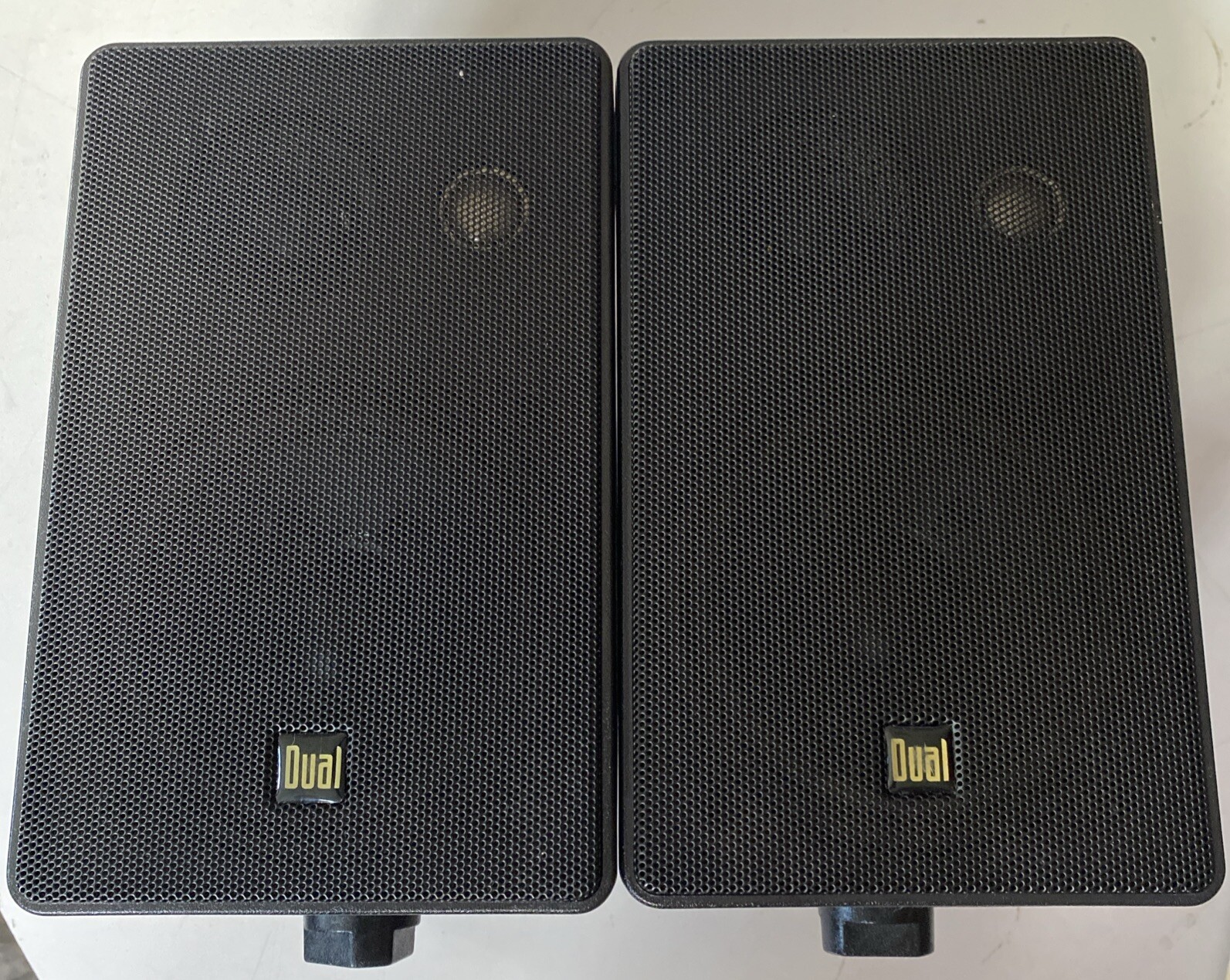 PAIR OF VINTAGE DUAL MODEL LU40PB 4-8 OHMS BOOKSHELF SPEAKERS ...