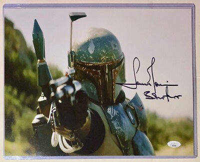 Temuera Morrison 11x14 Auto JSA Certified Star Wars Boba Fett Autograph ...
