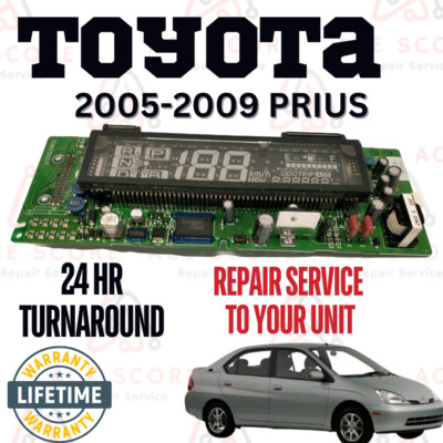 05 06 07 08 09 Toyota Prius Combination Meter Instrument Cluster Repair ...