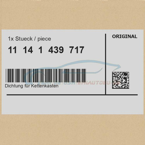 Original BMW 11141439717 - Dichtung für Kettenkasten 5er 6er 7er X5 ...