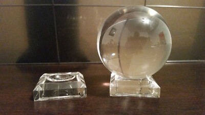 12 Large 1-1/2" Dimple Display Stands For Crystal Healing Spheres | eBay