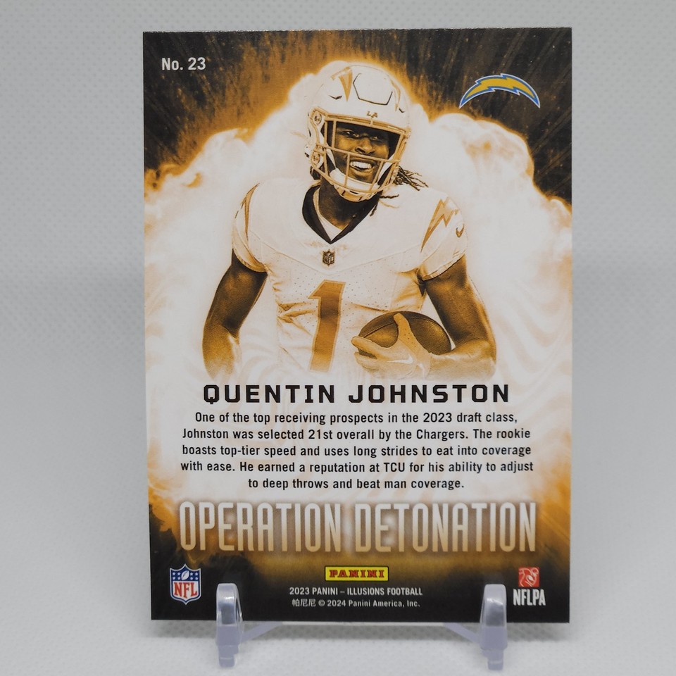 Quentin Johnston "Operation Detonation" (RC) LA Chargers 2023 Illusions ...