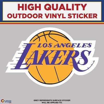 Los Angeles Lakers, High Quality Vinyl Stickers | eBay