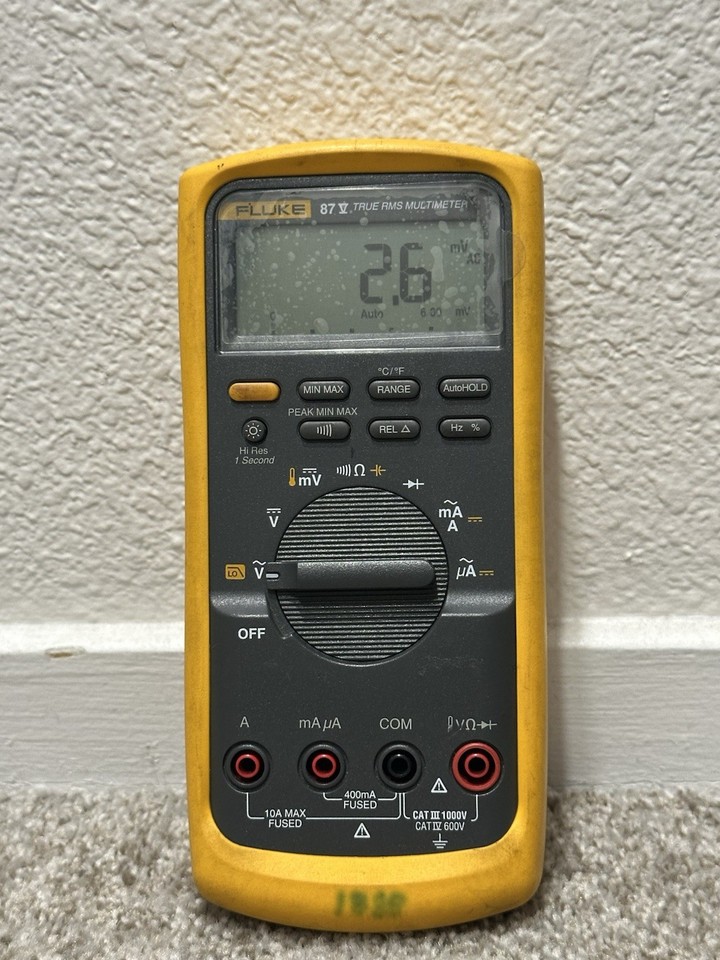 Fluke 87V Industrial Digital Multimeter For Advanced Troubleshooting ...