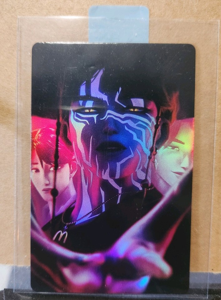 2026 McDonald’s Kpop Demon Hunters Saja Boys Foil Card Jinu Demon 3 ...