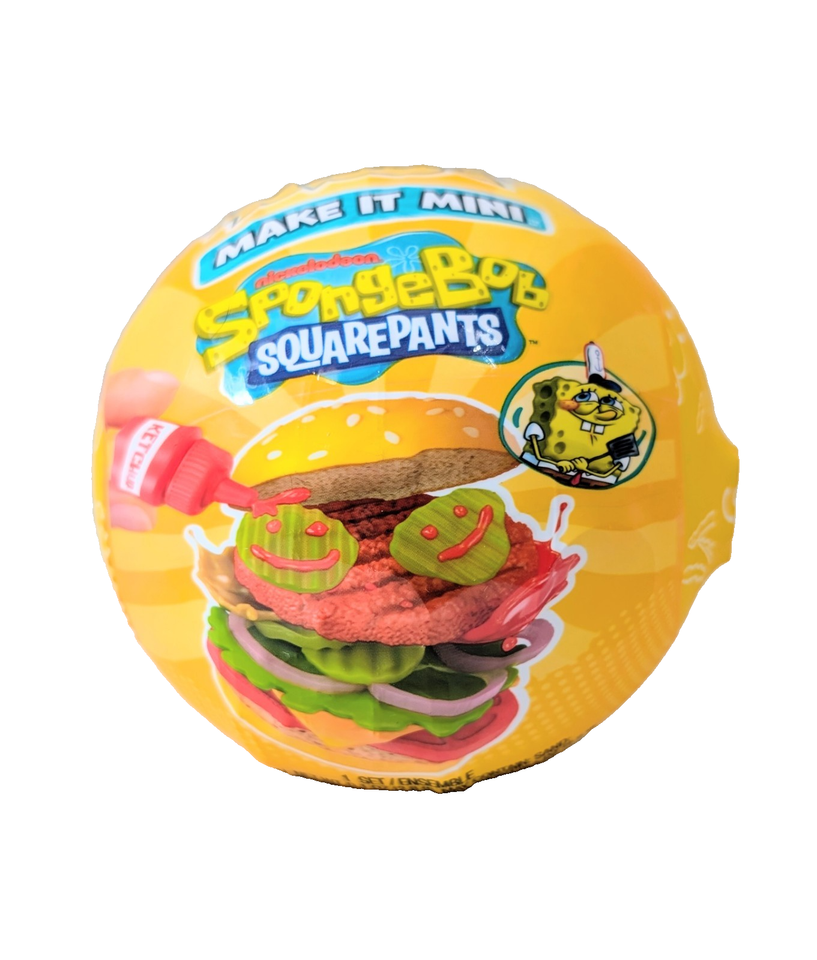 Miniverse Make It Mini SpongeBob Squarepants ~PRETTY PATTIES~ Sealed | eBay