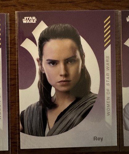WOMEN Star Wars Topps Purple Leia-1P Rey-2P Jyn-3P Rose-25P 4pc ...