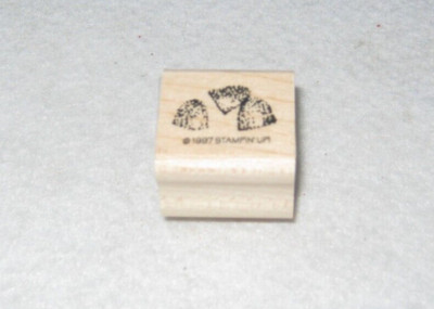 Stampin' Up! - Rubber Stamp - Gum Drops Candy - Small Size - Dated 1997 ...