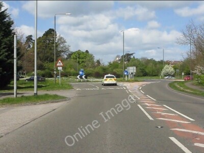 Photo 6x4 A44 southern roundabout, Evesham bypass c2011 | eBay UK