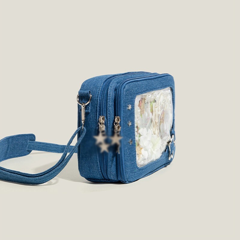 Japanese Denim Canvas Handbag Ita Bags Transparent School Itabag ...