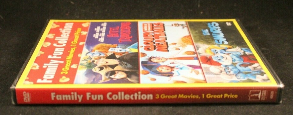 Family Fun 3 Movie Collection - DVD - Sony Pictures Animation - BS1 ...