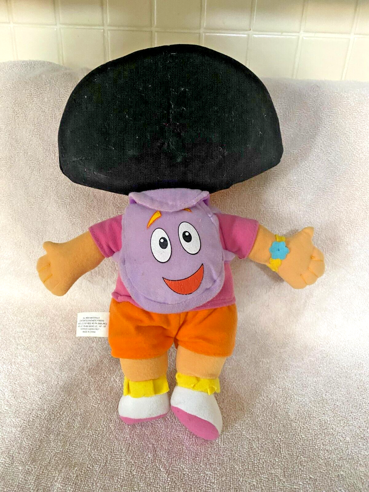 Dora the Explorer soft plush doll with back pack | eBay