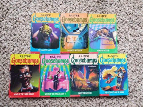 Lot of 7 Vintage Goosebumps Books by RL Stine | eBay
