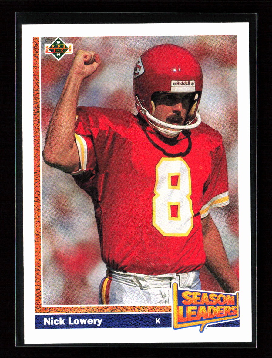 1991 Upper Deck #405 Nick Lowery Kansas City Chiefs | eBay