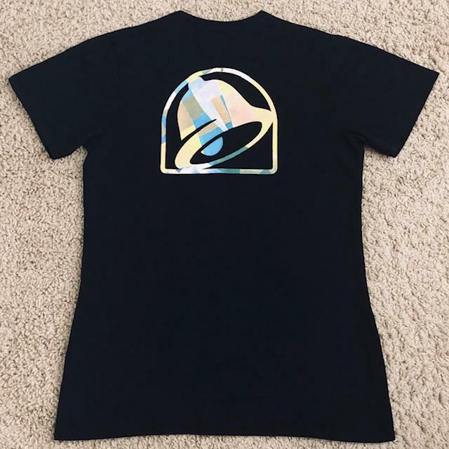 Taco Bell Classic Bell Logos Employee Uniform Women's… - Gem