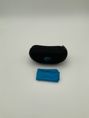 COSTA DEL MAR Sunglasses Case Zip-up Hard Clamshell Holder with cloth ...