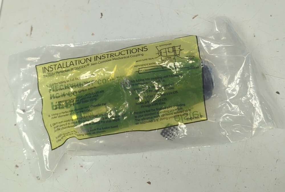 Elster perfection 50103 Natural Gas Permasert 2.0 Stab Coupling 1" CTS ...