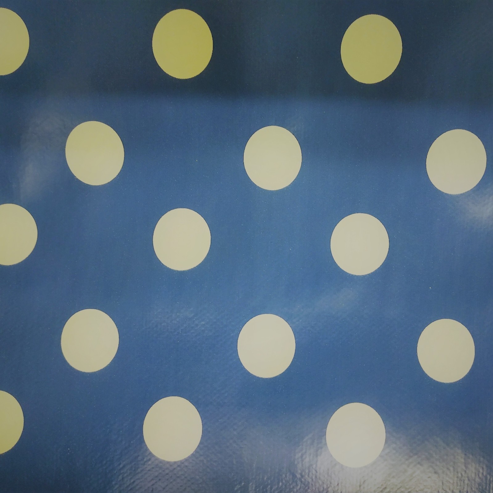 Spotted Polka Dot Spots Spotty Dotty Wipe Clean PVC Vinyl Oilcloth ...