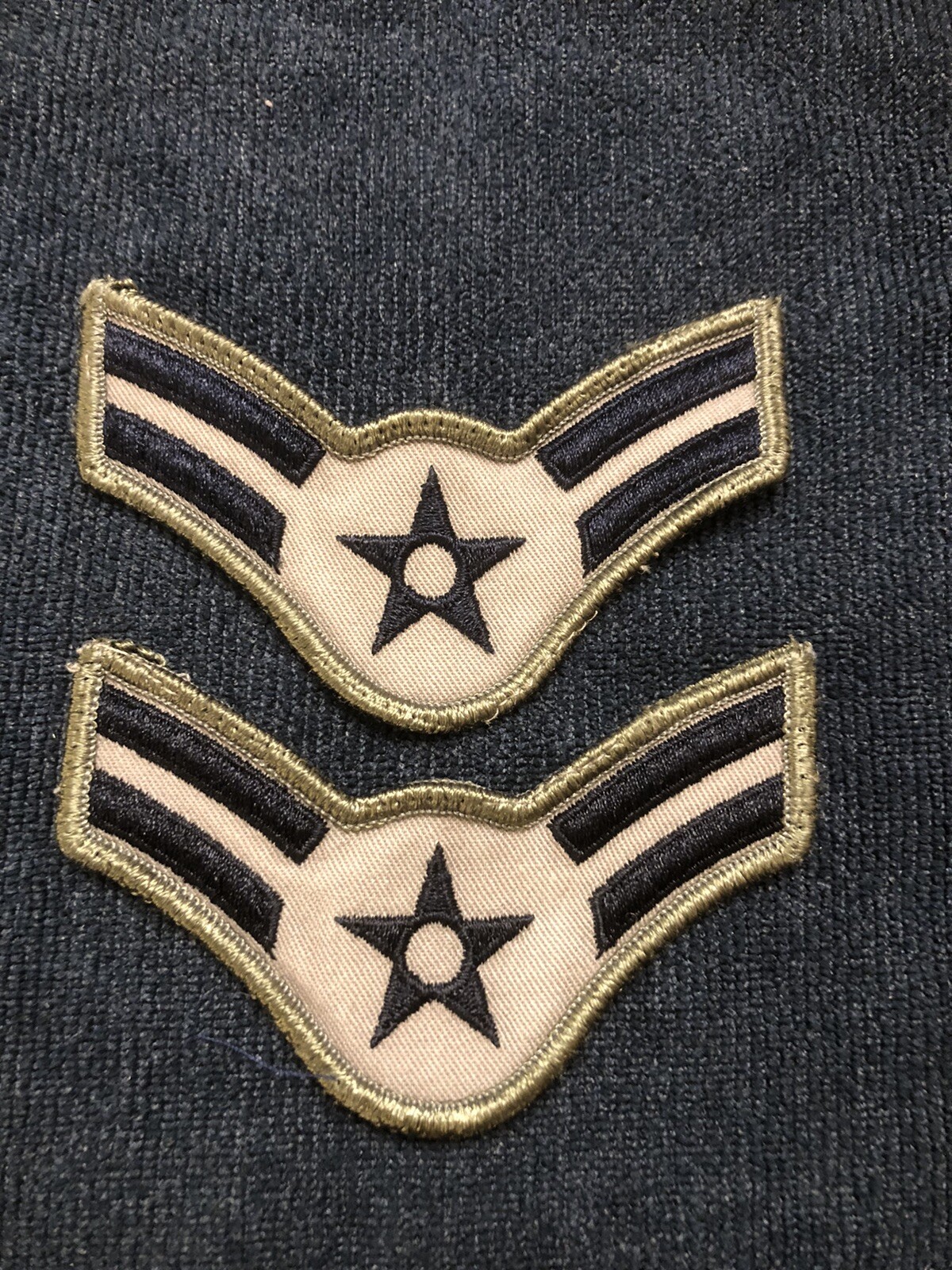 USAF ABU Airman First Class A1C Rank Embroidered E-3 | eBay