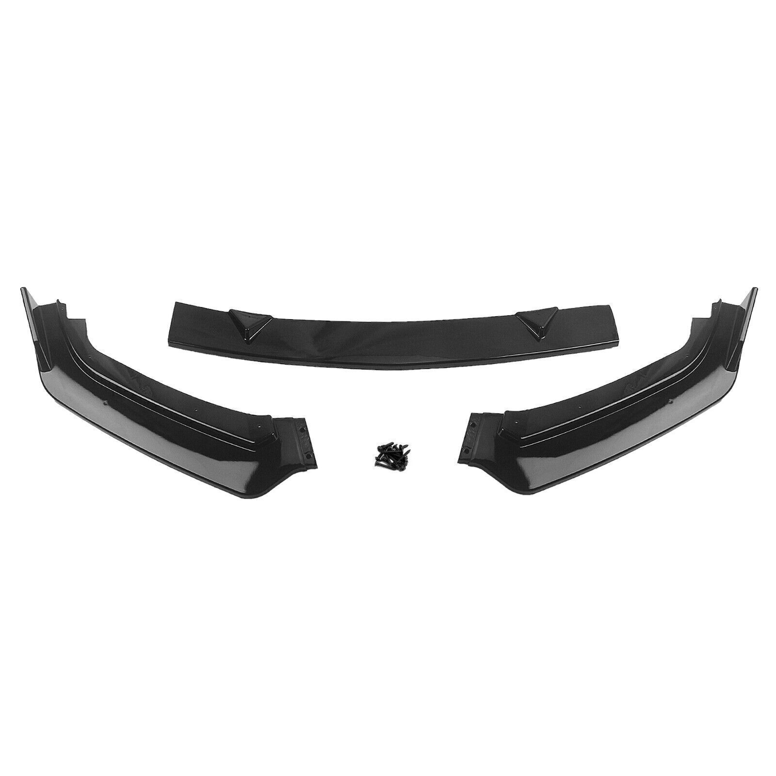 1 Set Front Lip Spoiler Splitter Kit For Infiniti Q60 2017-2022 2018 ...