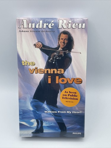 NEW SEALED VHS - Andre Rieu - The Vienna I Love As Seen On Public TV ...