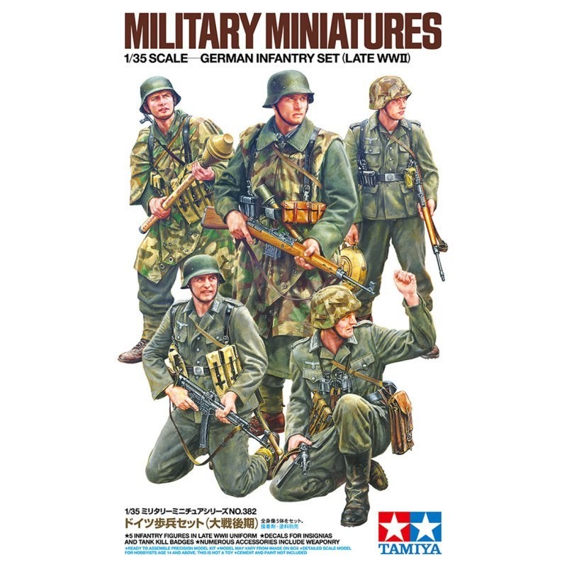 Tamiya 35382 1/35 German Infantry Set (Late WWII) | eBay.de