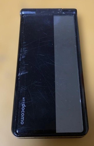 Panasonic Docomo P-01E Black Japanese Flip Phone Keitai Garakei USED ...