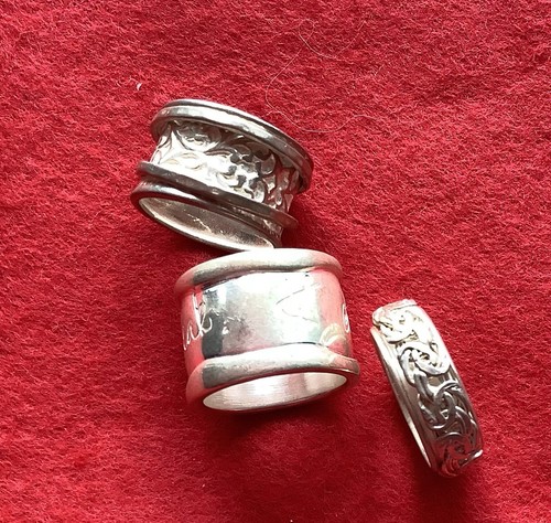 Intricate Sterling Silver Ring Set | eBay