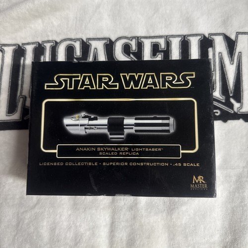 MASTER REPLICAS STAR WARS EP II ANAKIN SKYWALKER LIGHTSABER .45 SCALE 5 ...