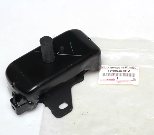 12306-0C012 TOYOTA GENUINE INSULATOR, ENGINE MOUNTING, FRONT LH ...