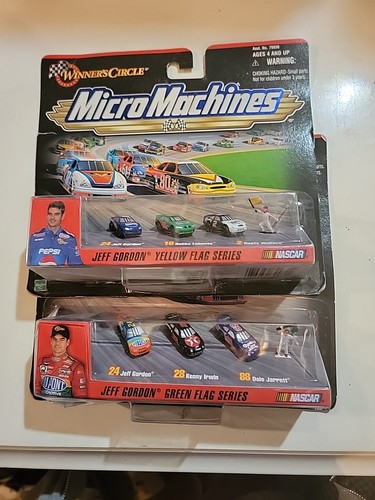 2 1999 - WINNER'S CIRCLE MICRO MACHINES JEFF GORDON YELLOW FLAG SERIES ...