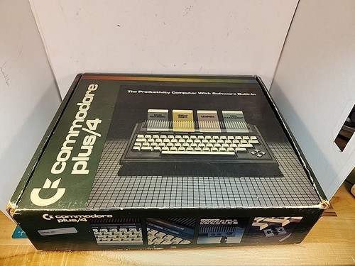Vintage Commodore Plus 4 Computer Complete In Box | eBay