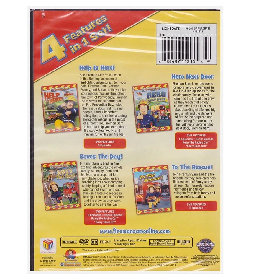 Fireman Sam Dvd