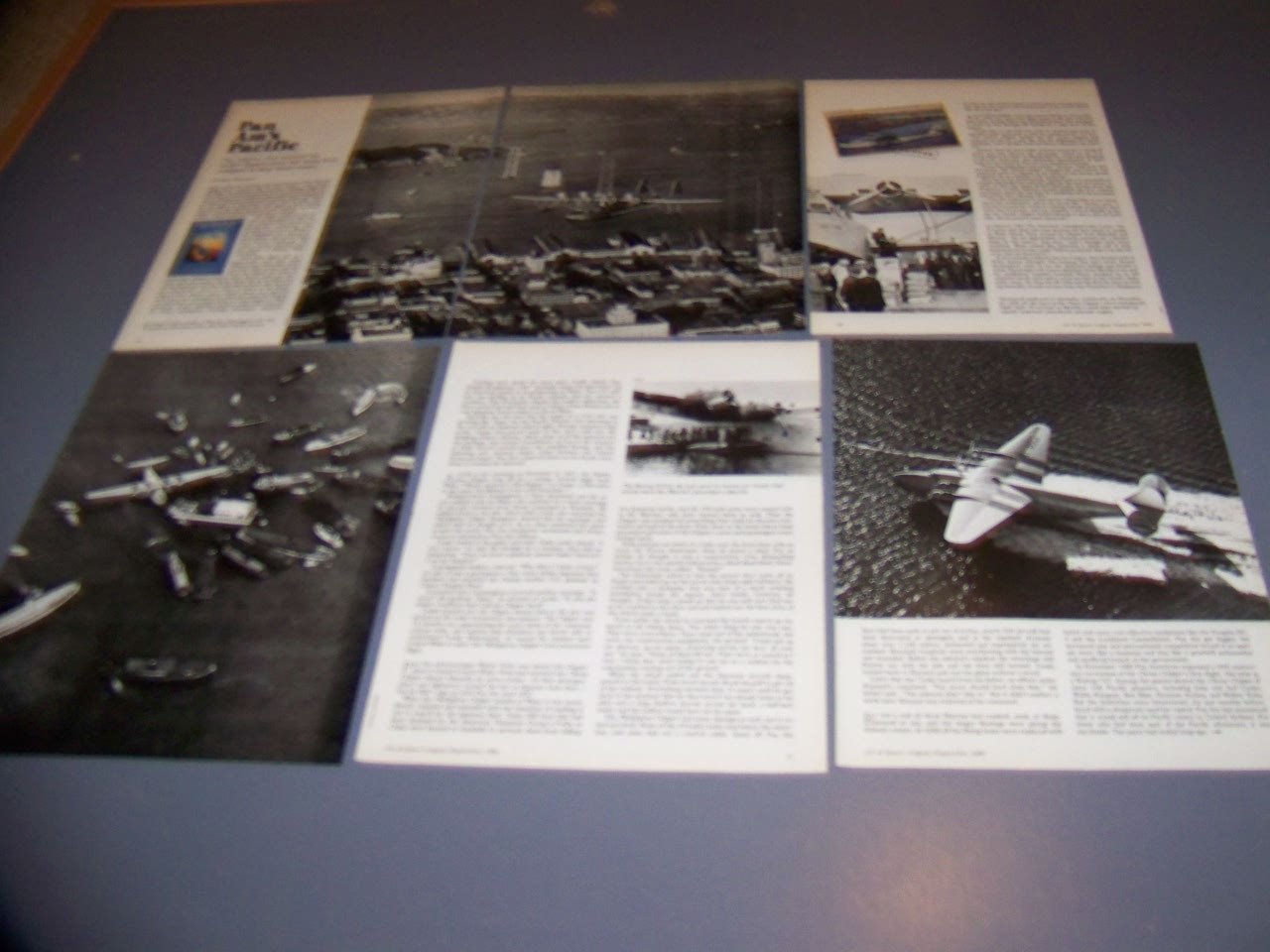 VINTAGE..PAN AM CLIPPERS HISTORY..HISTORY/PHOTOS/DETAILS..RARE! (336P ...