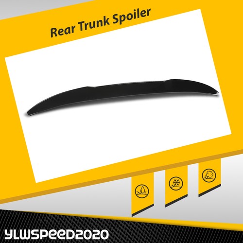 Rear Trunk Spoiler Roof Wing Glossy Black Fit For 2019-2024 BMW X4 G02 ...