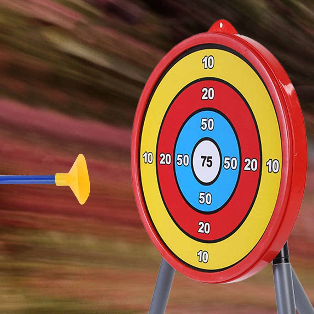 Children Archery Set Plastic Bow Soft Arrows Sport Shooting Toys With ...