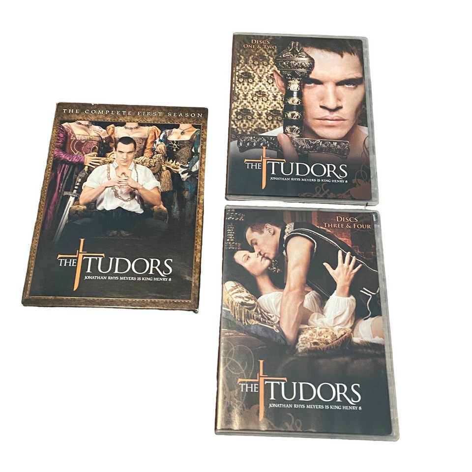 The Tudors Complete First Seasons 1 & Second 2 Complete DVD Showtime TV ...