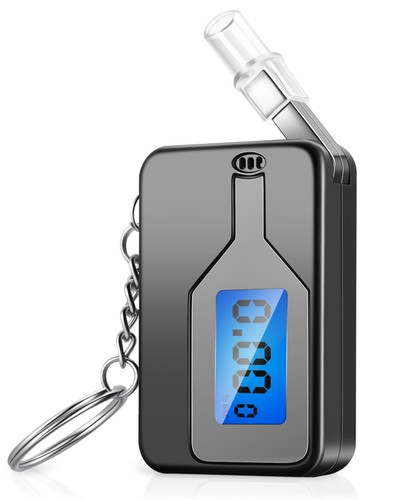 Breathalyzer Keychain 2025 Upgraded Professional Grade-Accuracy ...