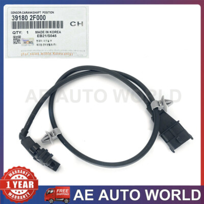 39180-2F000 Crankshaft Position Sensor For 2009-15 Hyundai Santa Fe Kia ...