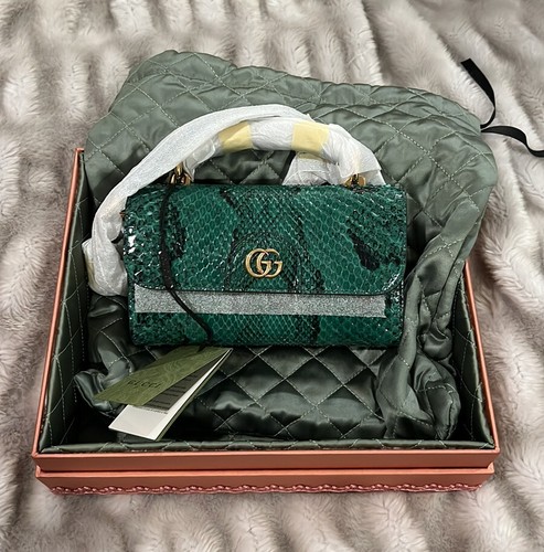 Gucci Mini Diana Python Handbag | eBay