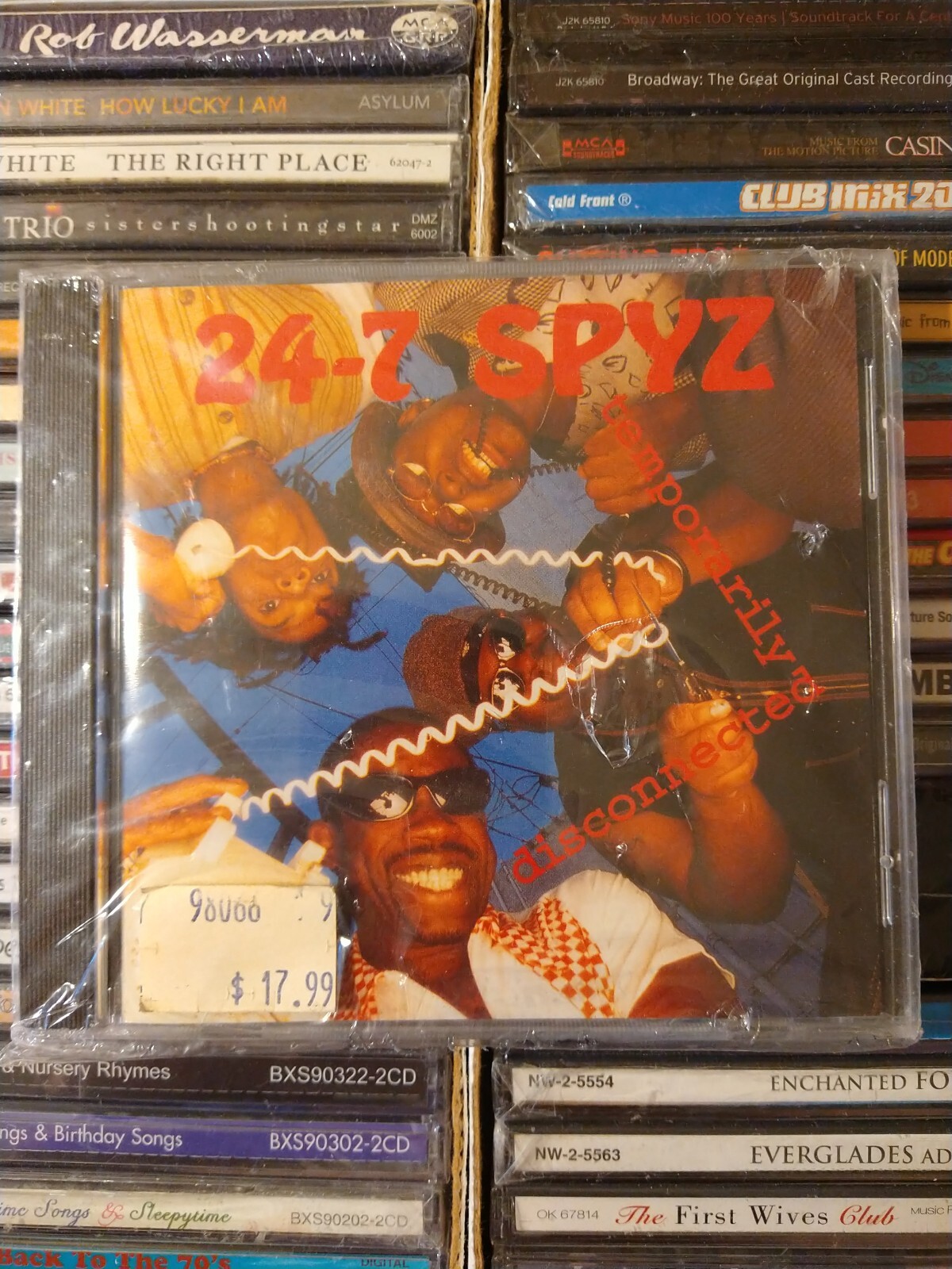 Temporarily Disconnected by 24-7 Spyz (CD, 1995, Enemy) for sale online ...