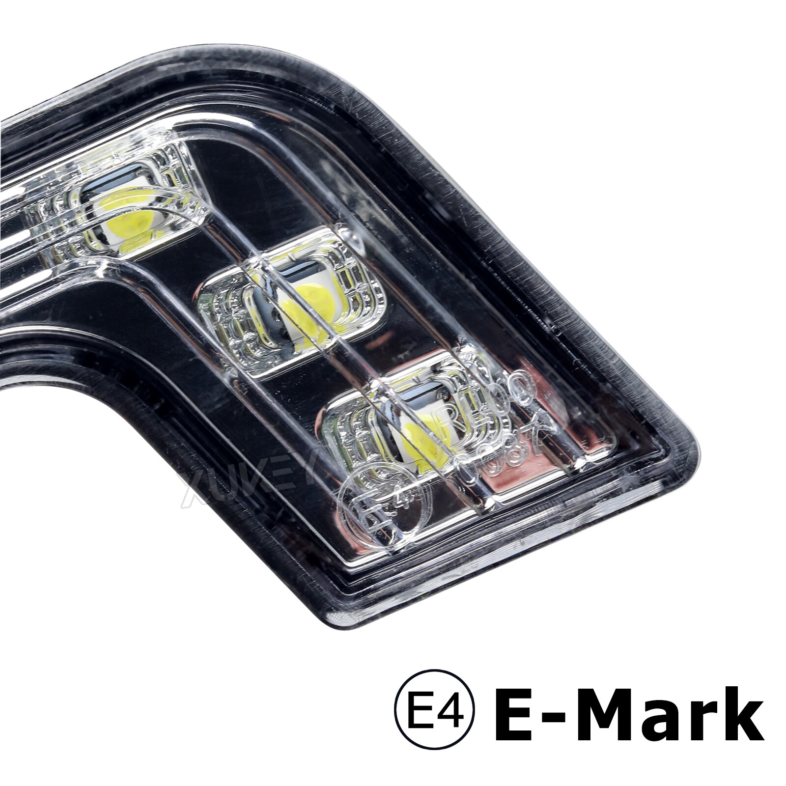 2X 12V LED White Daytime Running Light DRL Driving Bumper Fog Lamp ...