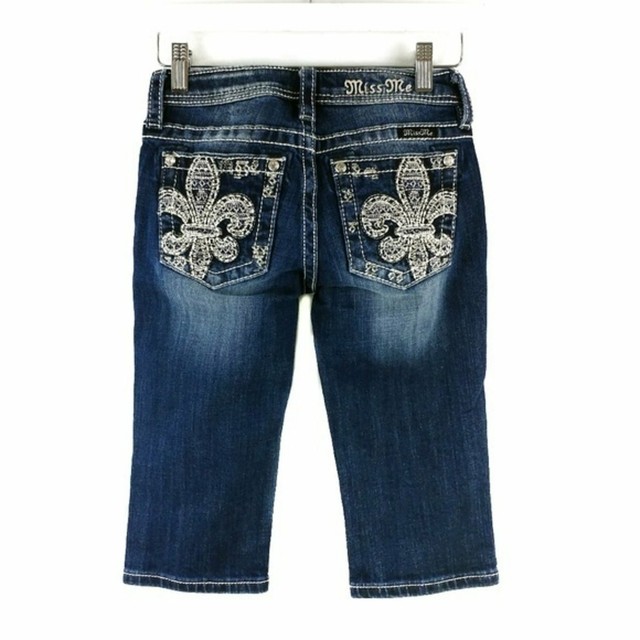 Girls Miss Me Jeans Bootcut Size 12 Cute! | eBay