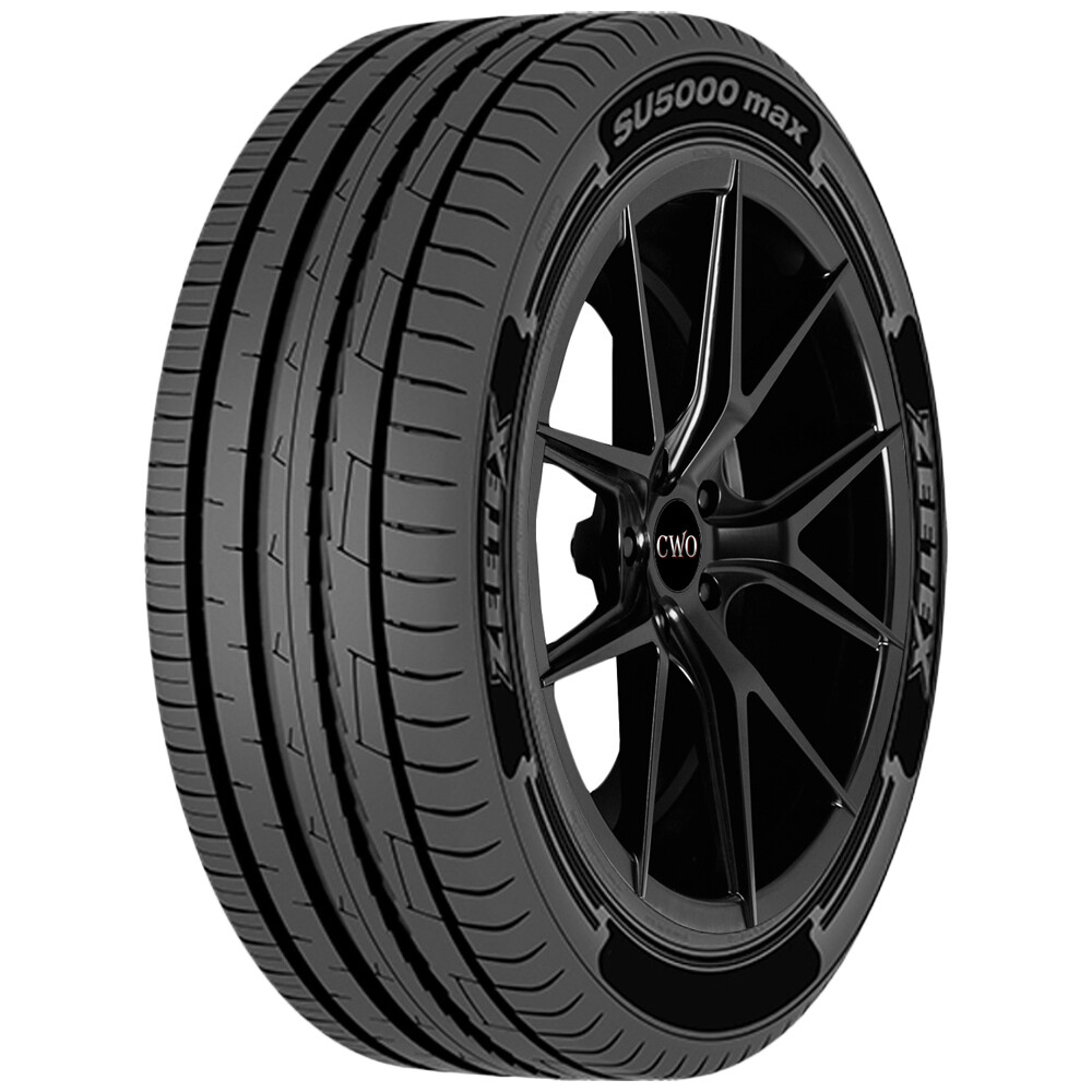 (QTY 2) 255/55R20 Zeetex SU5000 Max 110Y XL Black Wall Tires | eBay