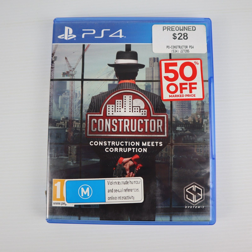 Constructor | Sony PlayStation 4 PS4 AUS PAL R2 Game | eBay