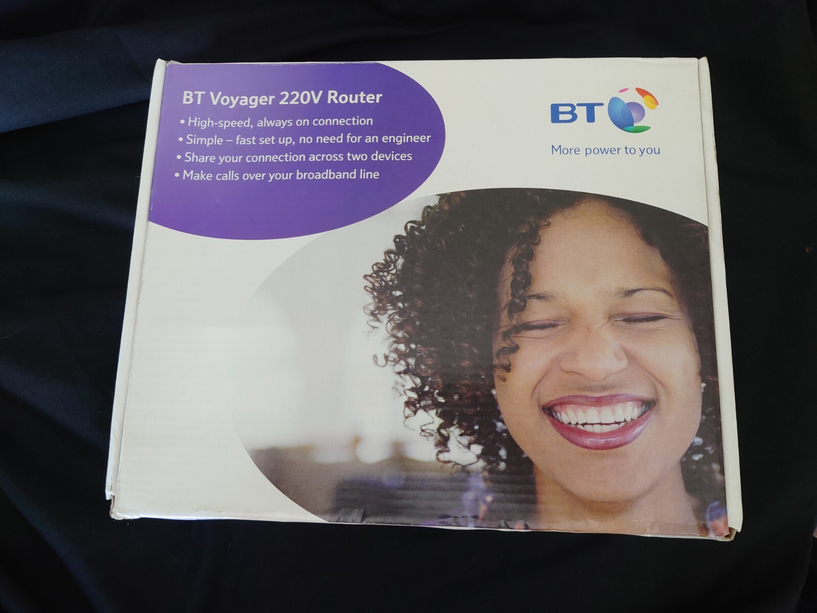 British+Telecom+Voyager+220v+24+Mbps+10%2F100+Wired+Router+ ...